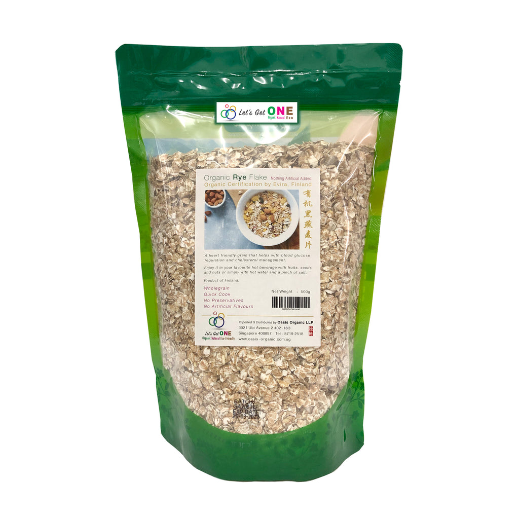 Organic Rye Flake – Oasis Organic LLP